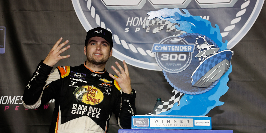 In Contender Boats 300 at Homestead-Miami Speedway, Gragson Finally ...