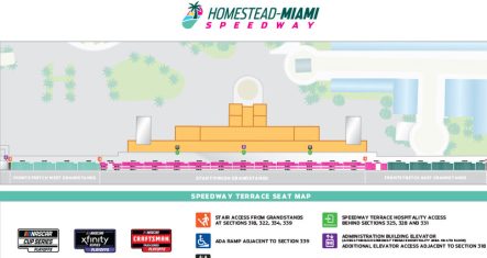 MAPS AND SEATING CHART | HOMESTEAD-MIAMI SPEEDWAY